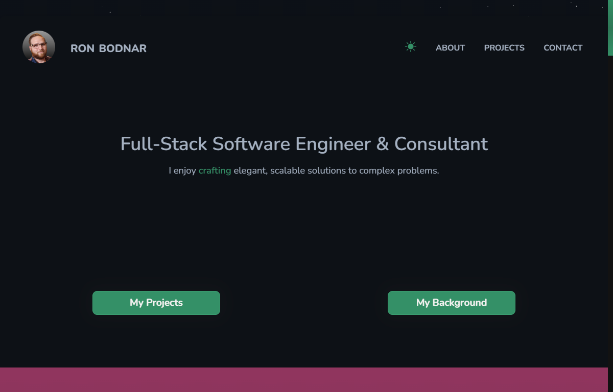 Ron Bodnar | Software Engineer